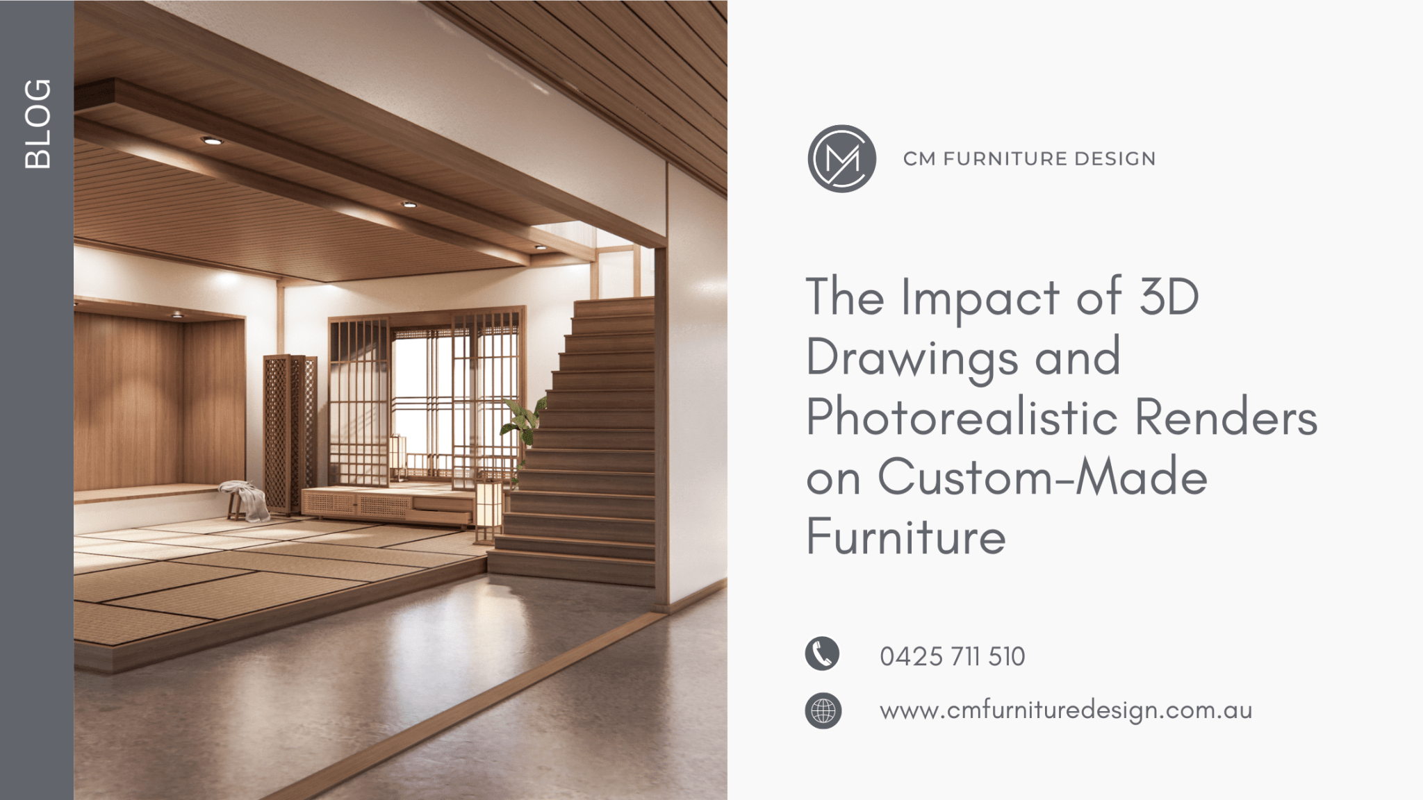 3D Drawings & Photorealistic Renders | Custom-Made Furniture