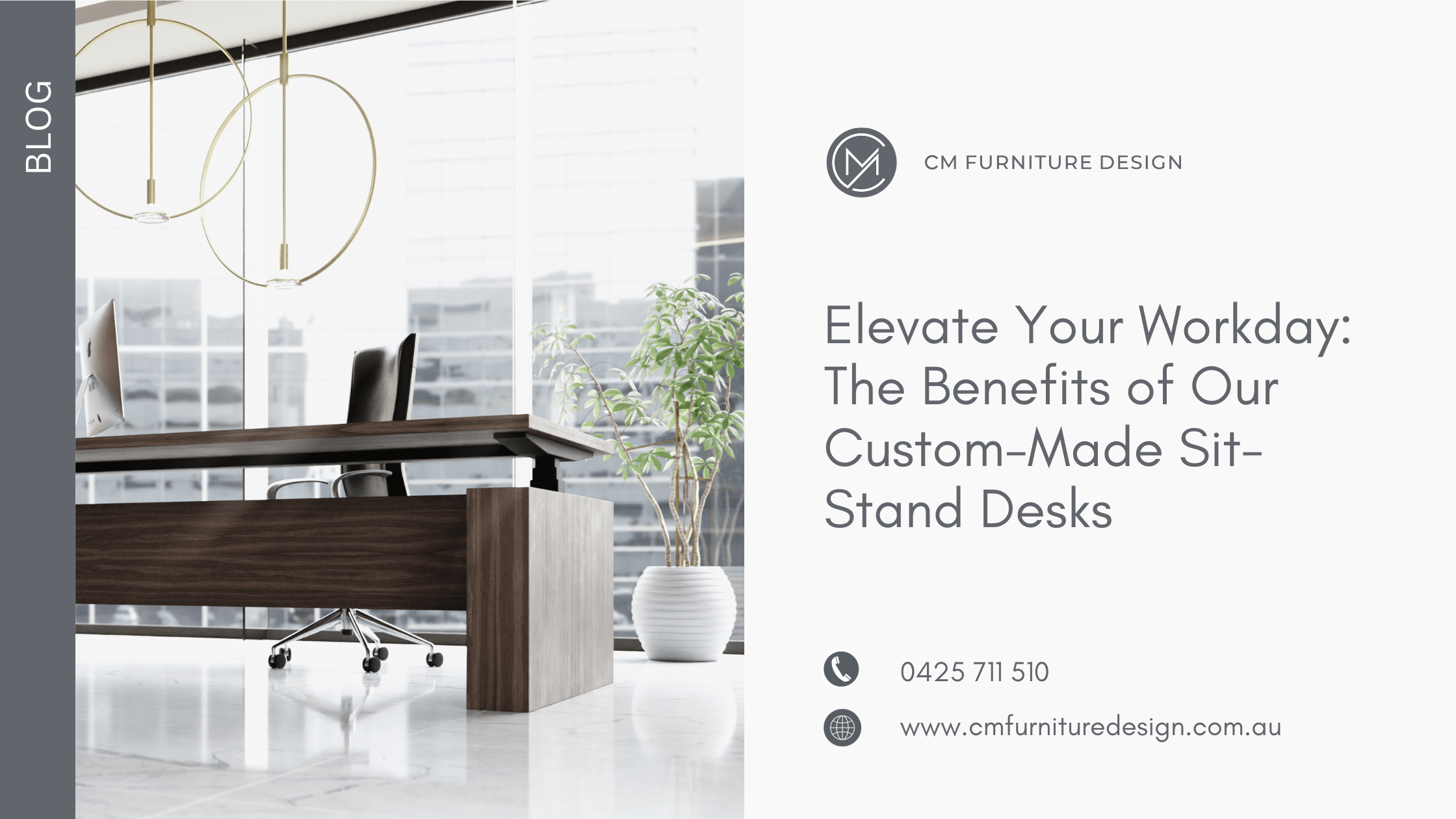 The Benefits of Custom-Made Sit-Stand Desks